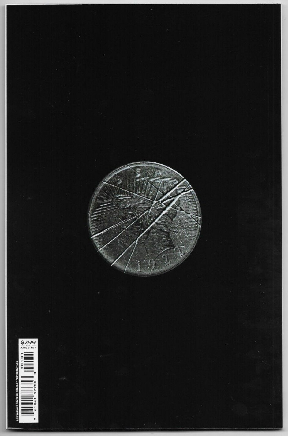 Batman One Bad Day Two-Face #1 DC Comics 2022 Artgerm 1:25 Incentive ...