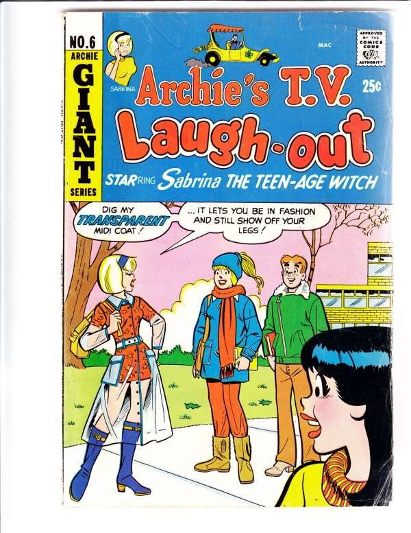 Archie's TV Laugh Out #6 (Feb-77) FN- Mid-Grade Archie | Comic Books ...