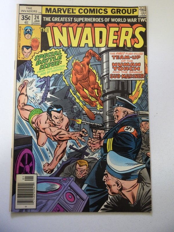 The Invaders #24 (1978) FN/VF Condition | Comic Books - Bronze Age ...
