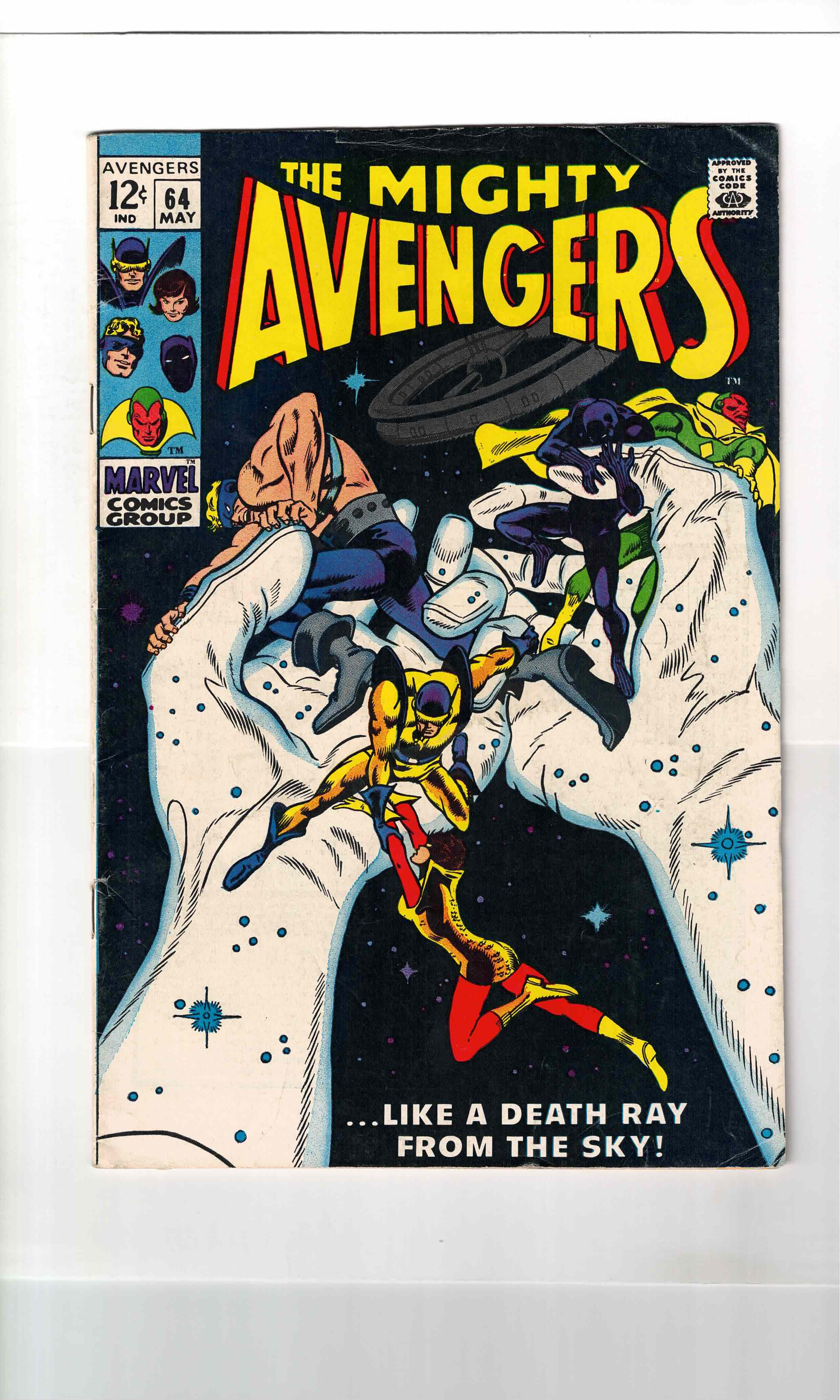 The Avengers #64 (1969) 4.5 VG+ 1st App of Barney Barton | Comic Books ...