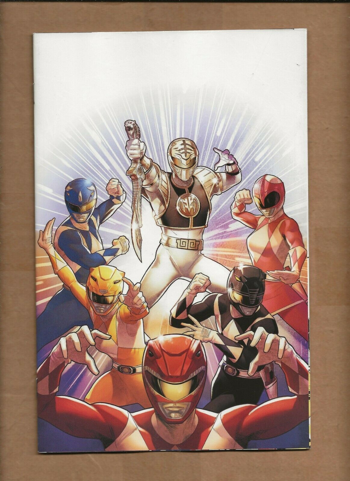 Mighty Morphin Power Rangers #40 Jamal Campbell Variant 1st White ...