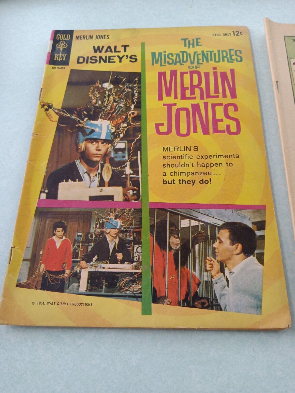 The Misadventures Of Merlin Jones And The Monkeys Uncle Gold Key Comic ...