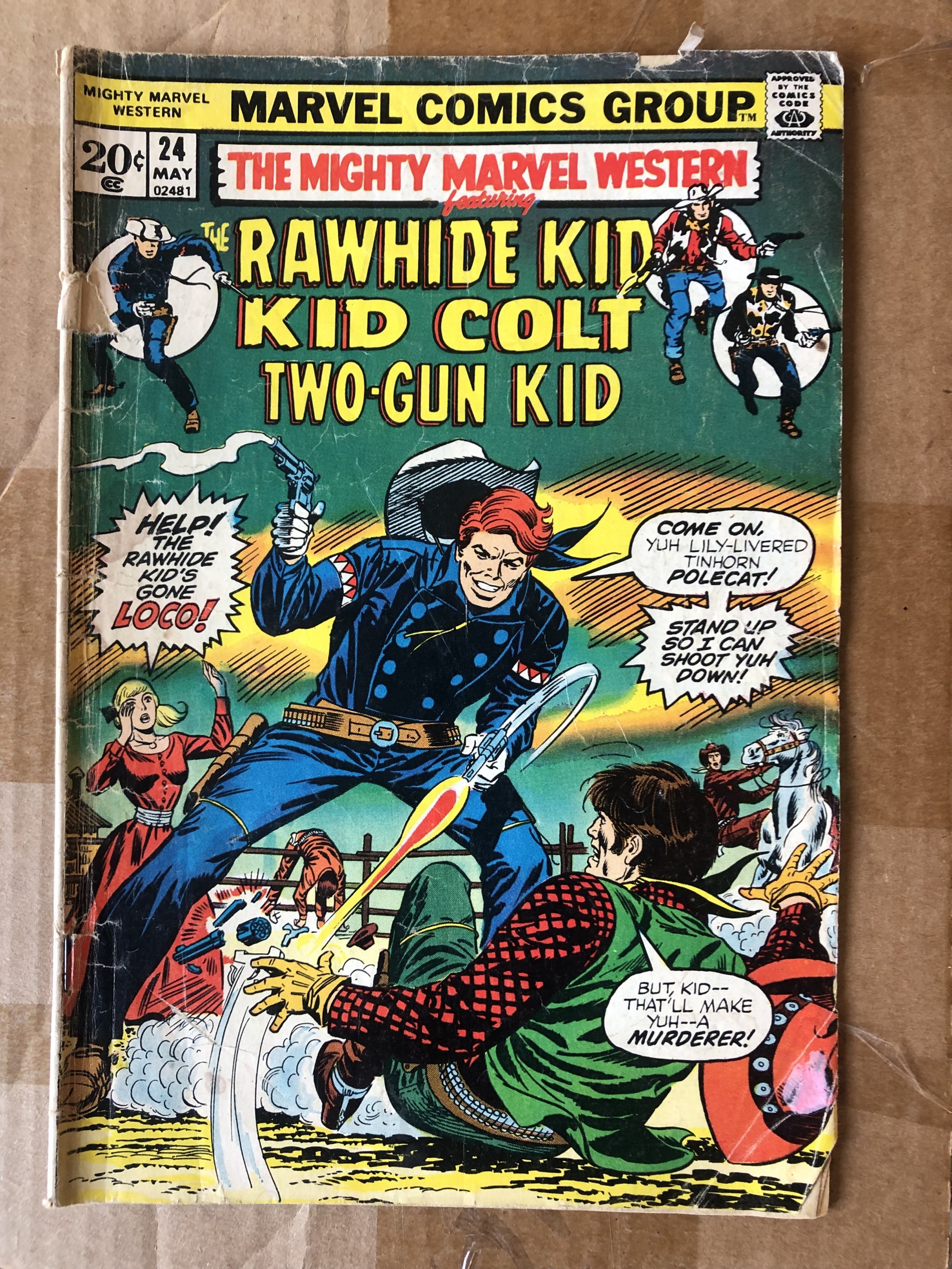 The Mighty Marvel Western #24 (1973) | Comic Books - Bronze Age, Marvel ...