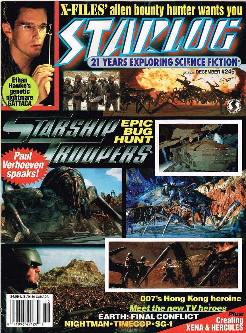 Starlog #245 VG ; Starlog | low grade comic Magazine Starship Troopers | Comic Collectibles ...