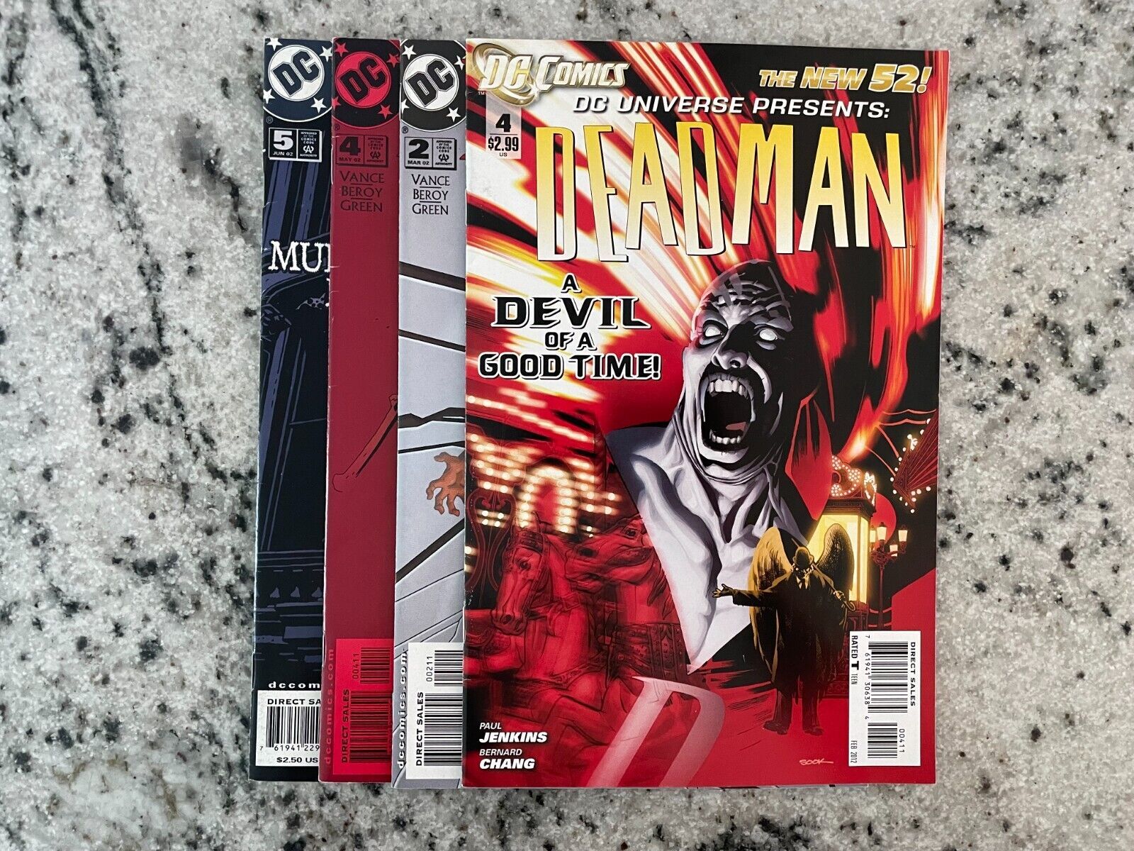 4 DC Comic Books Presents Deadman # 4 2 4 5 Batman Flash Superman Arrow ...