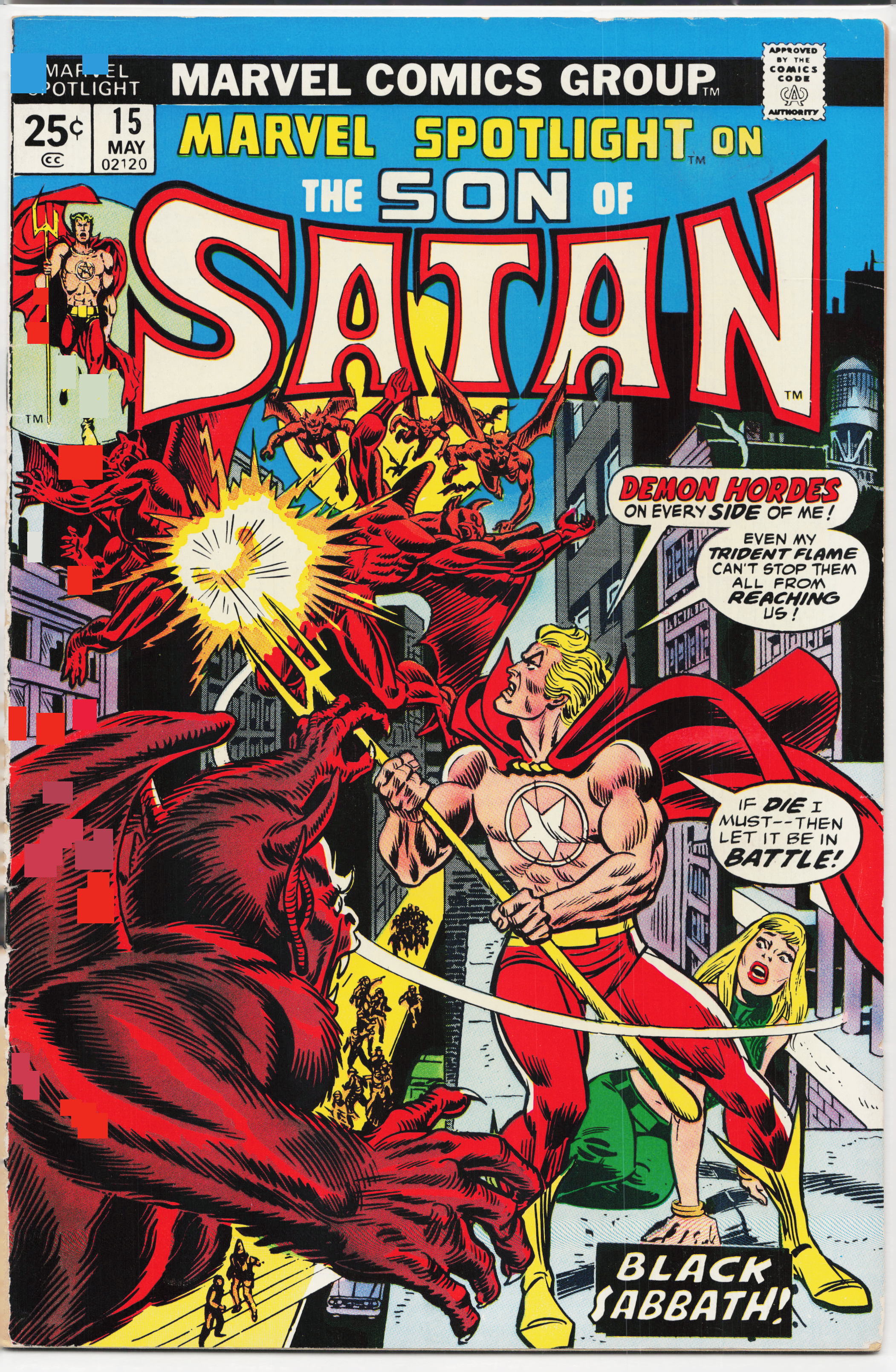 Marvel Spotlight #15 (1974) Son of Satan | Comic Books - Bronze Age ...