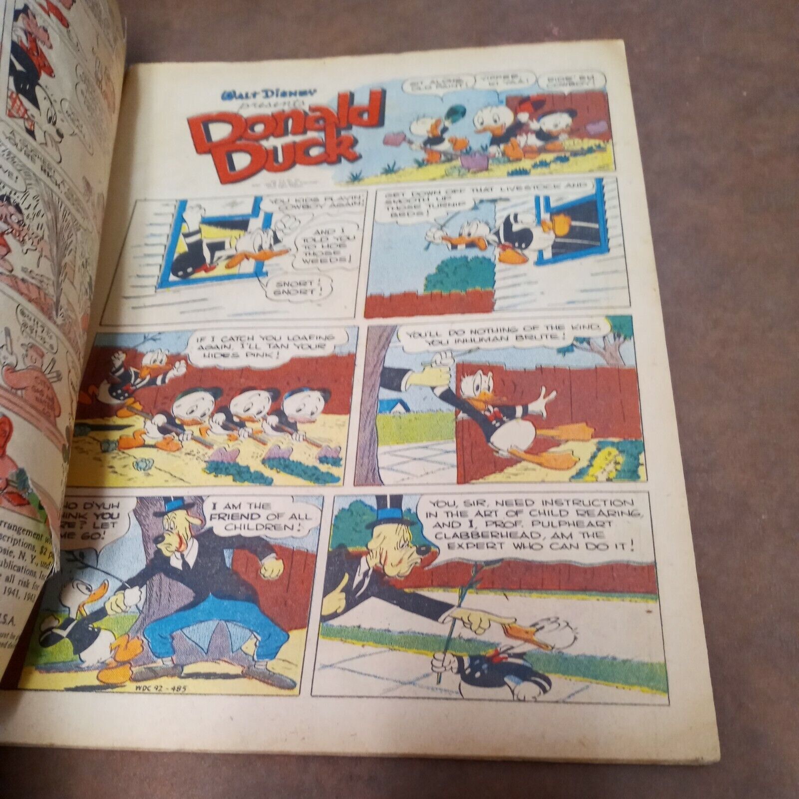 Walt Disney's Comics & Stories no. 92 (1948) Carl Barks art Golden age ...