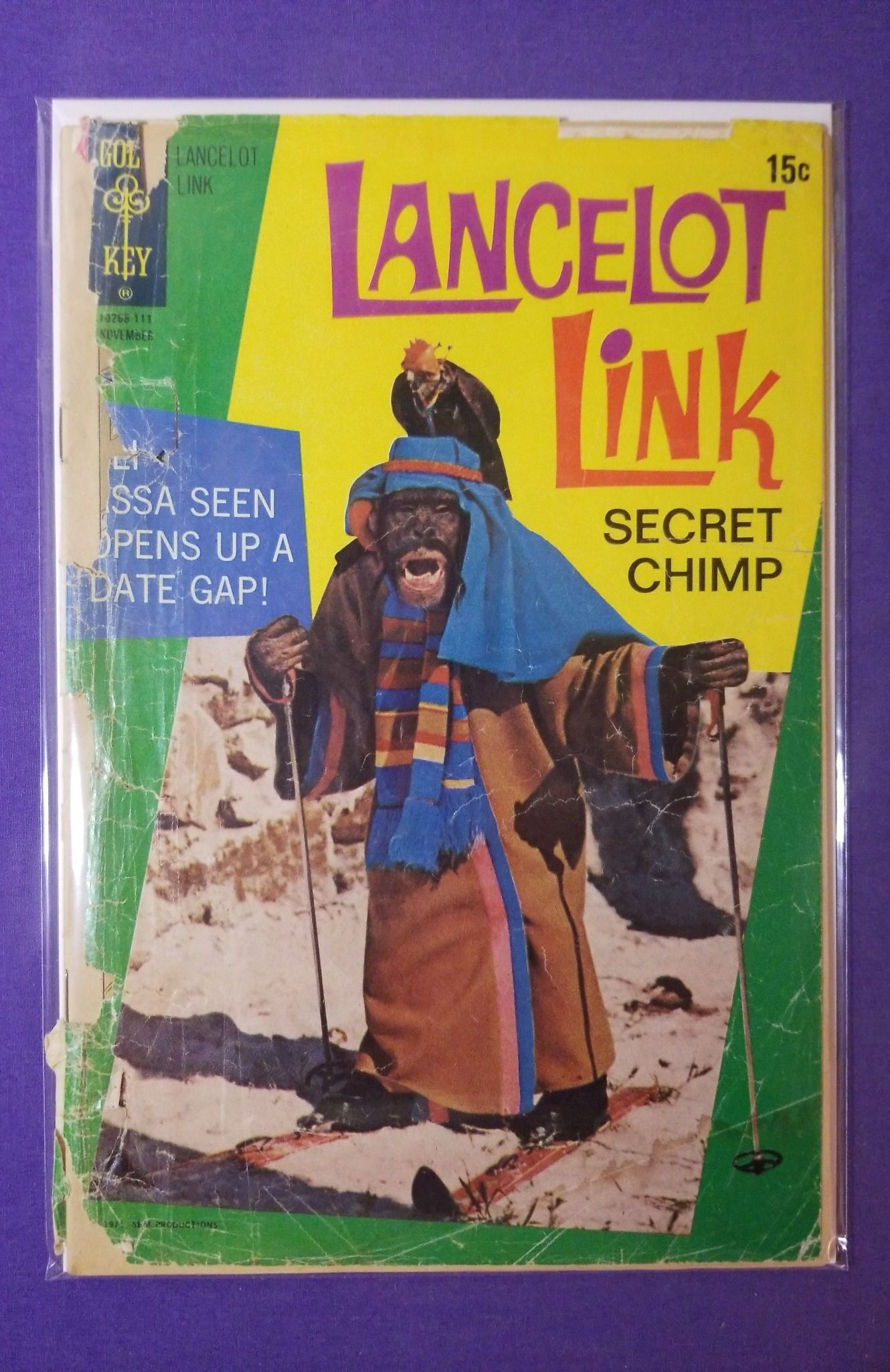 Lancelot Link, Secret Chimp #3 (1971) pr | Comic Books - Bronze Age ...