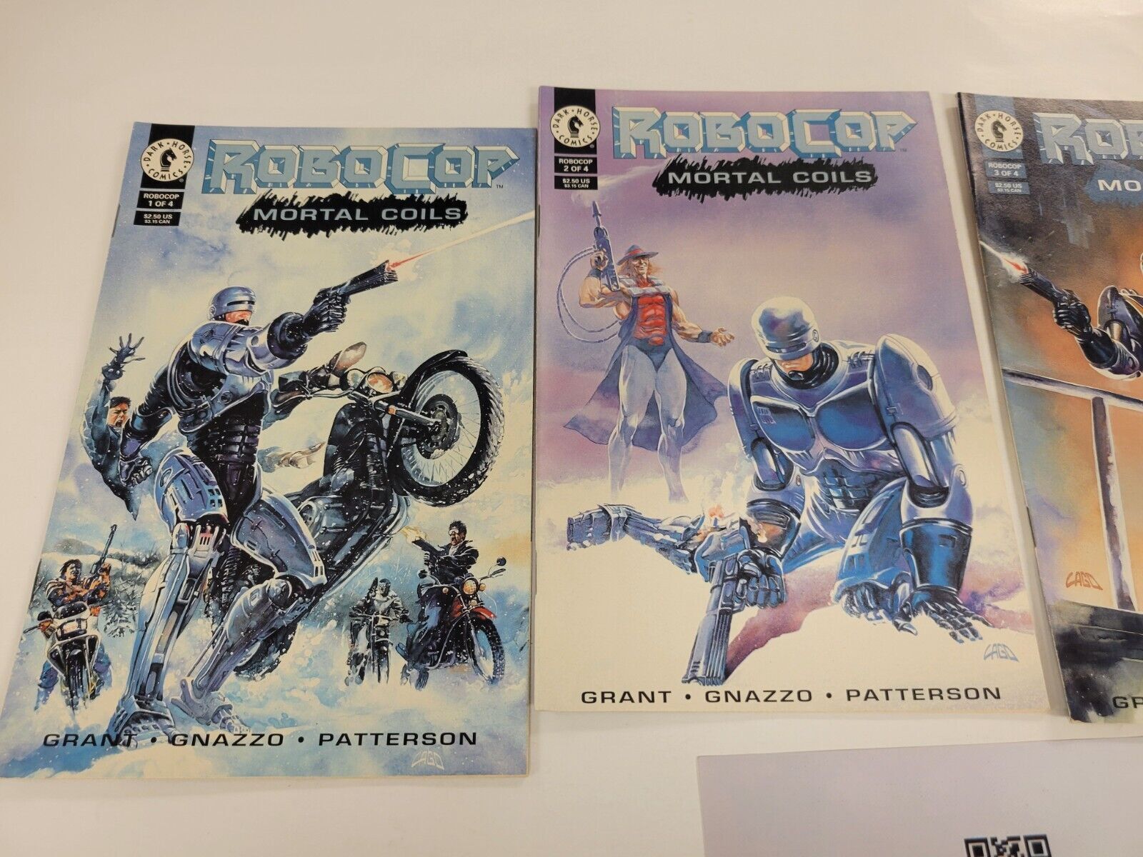4 Robocop Comic Books #1 2 3 4 Mortal Coils 83 TJ1 | Comic Books ...