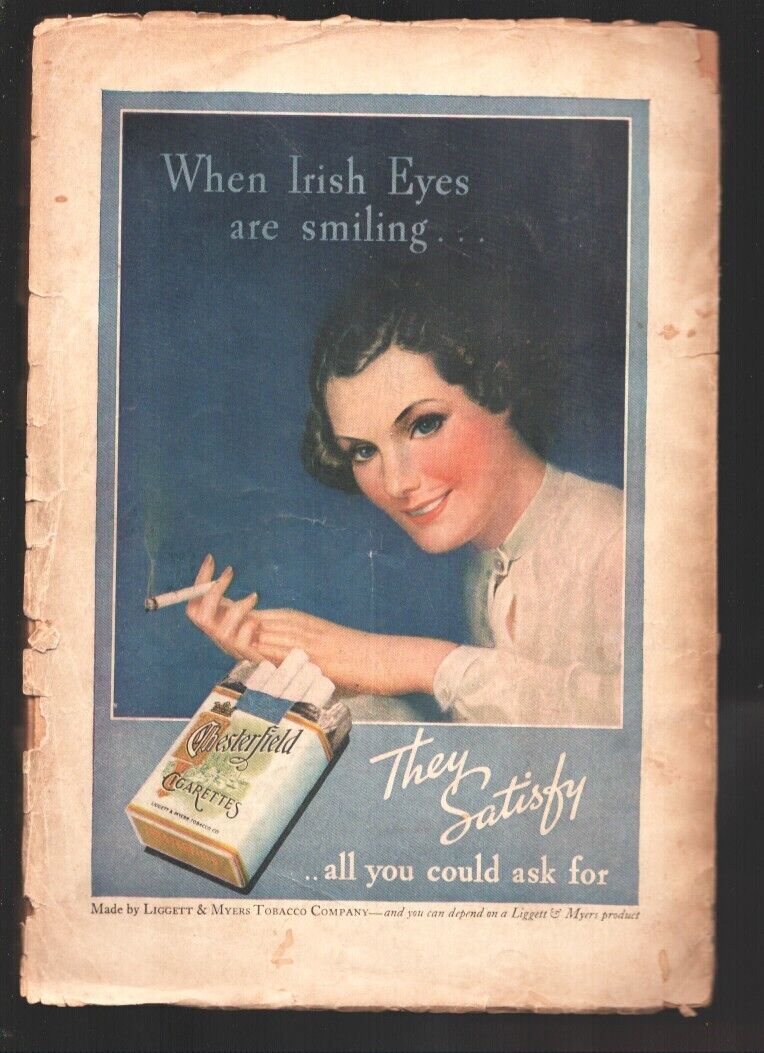 Argosy 9/19/1936-"Tarzan and the Magic Men" cover by Herbert Rogers w ...