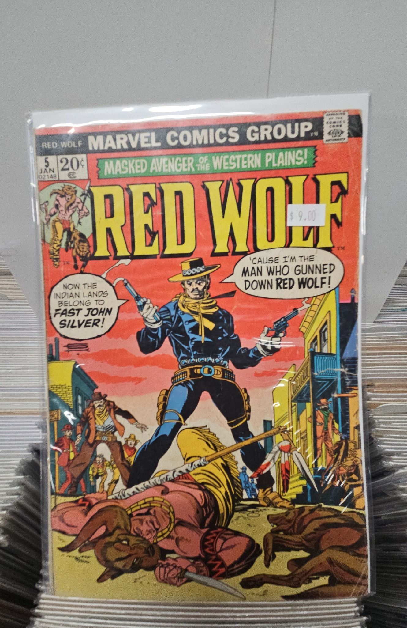 Red Wolf #5 (1973) | Comic Books - Bronze Age, Marvel, Westerns / HipComic