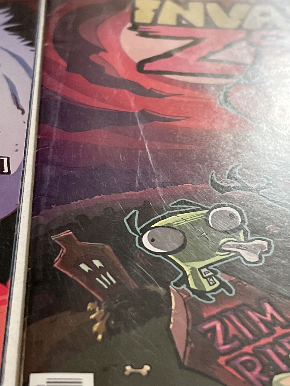 INVADER ZIM # 1 Comic 1ST PRINT Variant Covers A & B~ 2015 Some Wear ...