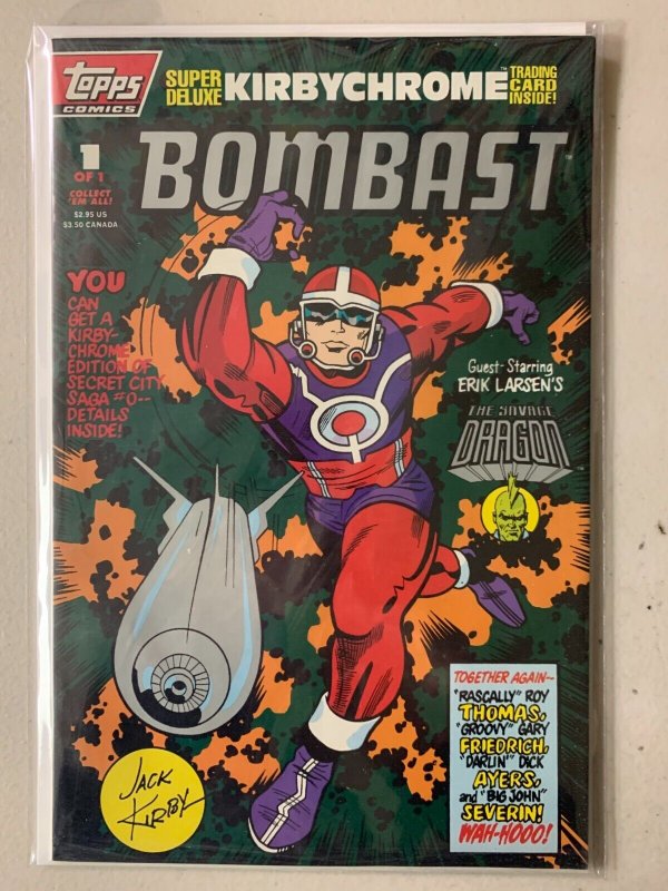 Bombast #1 polybagged with trading card 9.0 (1993) | Comic Books - Modern Age, Superhero / HipComic