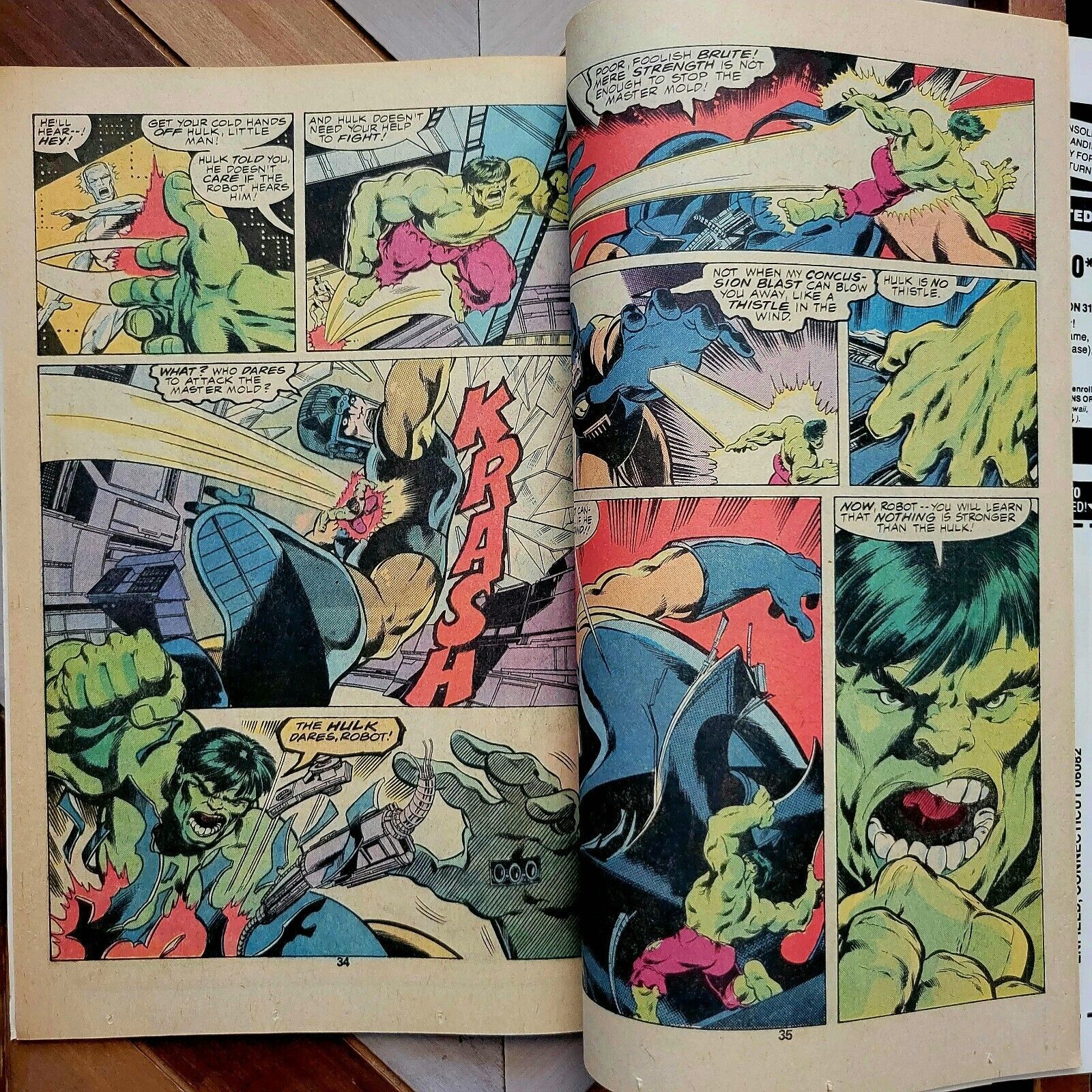 HULK ANNUAL #7 FN/VF (Marvel 1978) ICEMAN + ANGEL / JOHN BYRNE / King ...