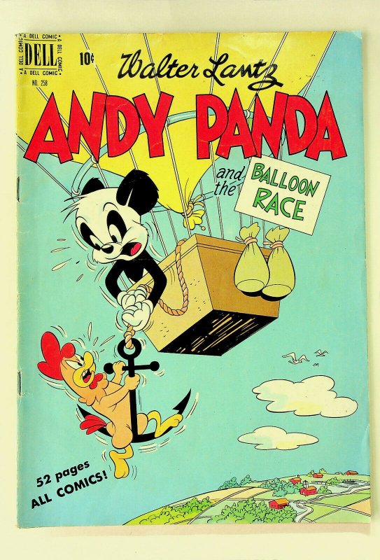 Four Color #258 - Walter Lantz Andy Panda - (1949, Dell) - Fine | Comic Books - Golden Age, Dell ...