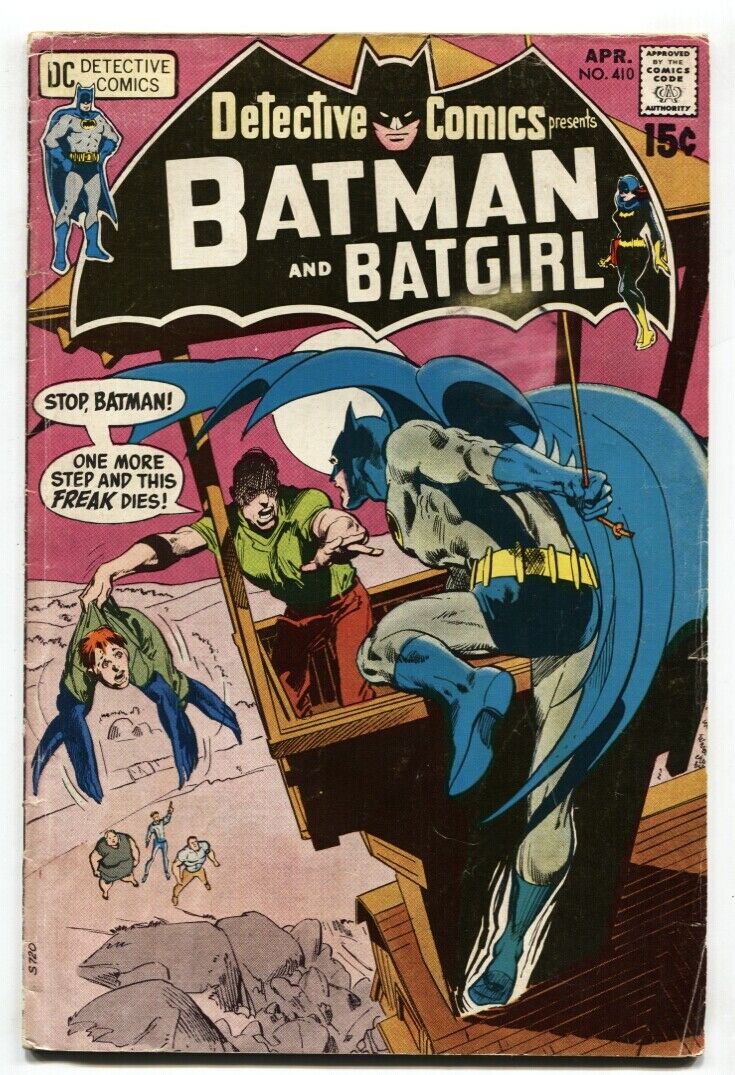 DETECTIVE #410 - 1971 Batman comic book--BATGIRL-DC | Comic Books ...
