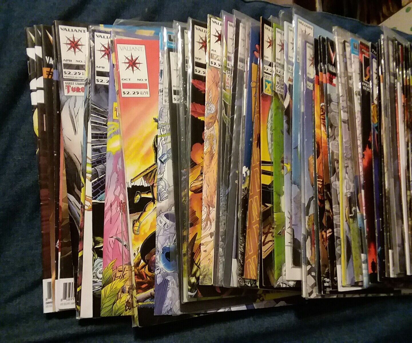 valiant 65 issue vintage to modern age comics lot run set movie ...