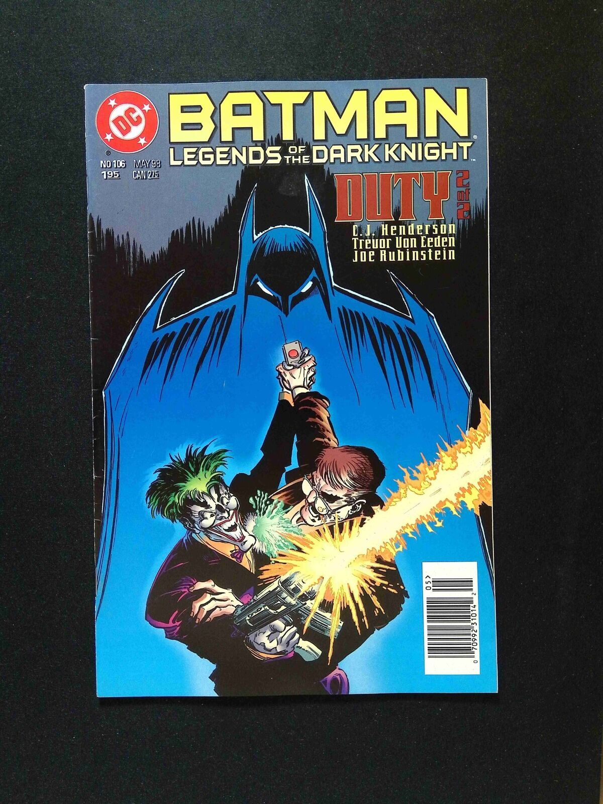 Batman Legends of the Dark Knight #106 DC Comics 1998 VF Newsstand ...