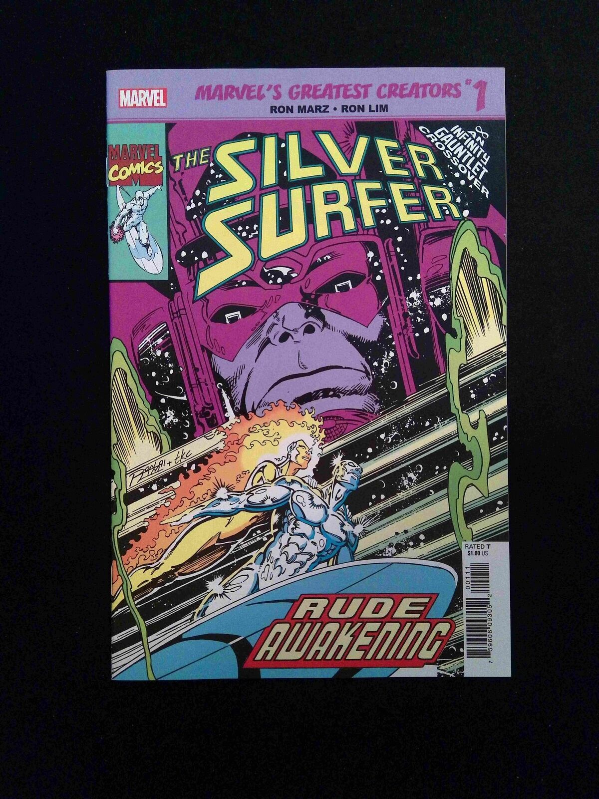 Marvel's Greatest Creators Silver Surfer Rude Awakening #1 MARVEL 2019 ...