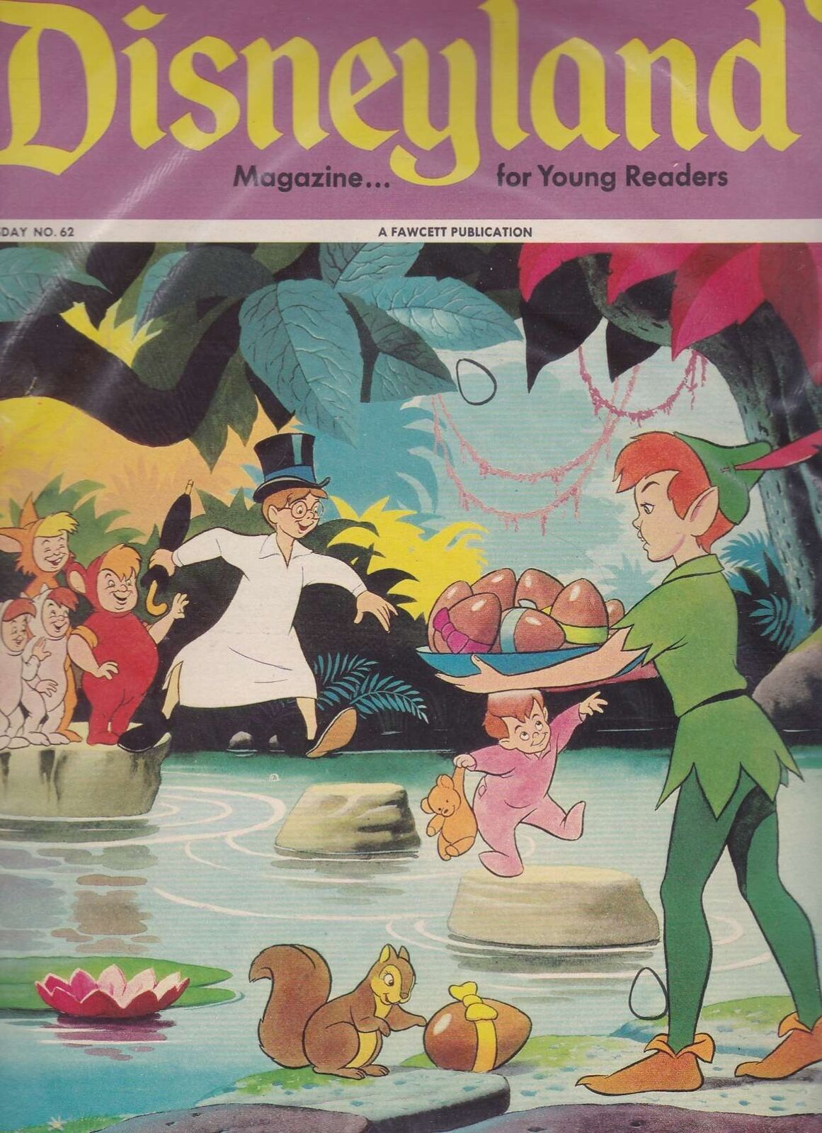 Disneyland Magazine (Fawcett) #62 VG; Fawcett | low grade - Peter Pan ...