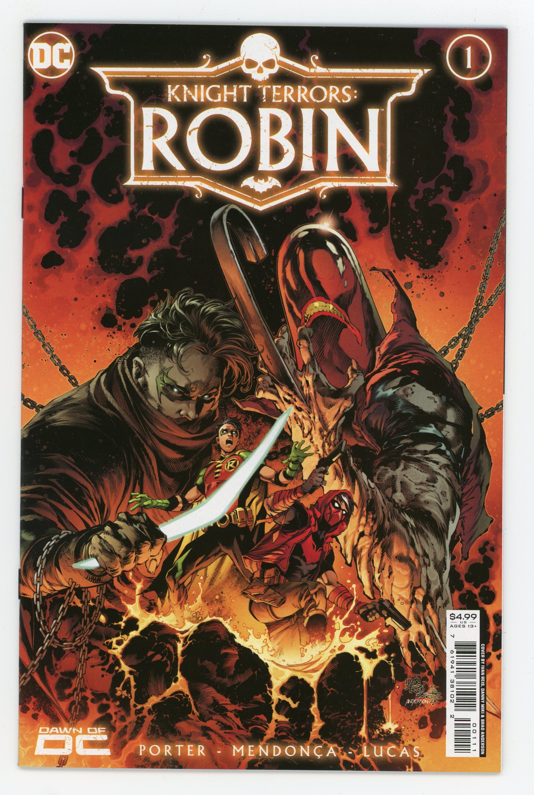 Knight Terrors: Robin #1 Kenny Porter Red Hood NM | Comic Books - Modern Age, DC Comics ...