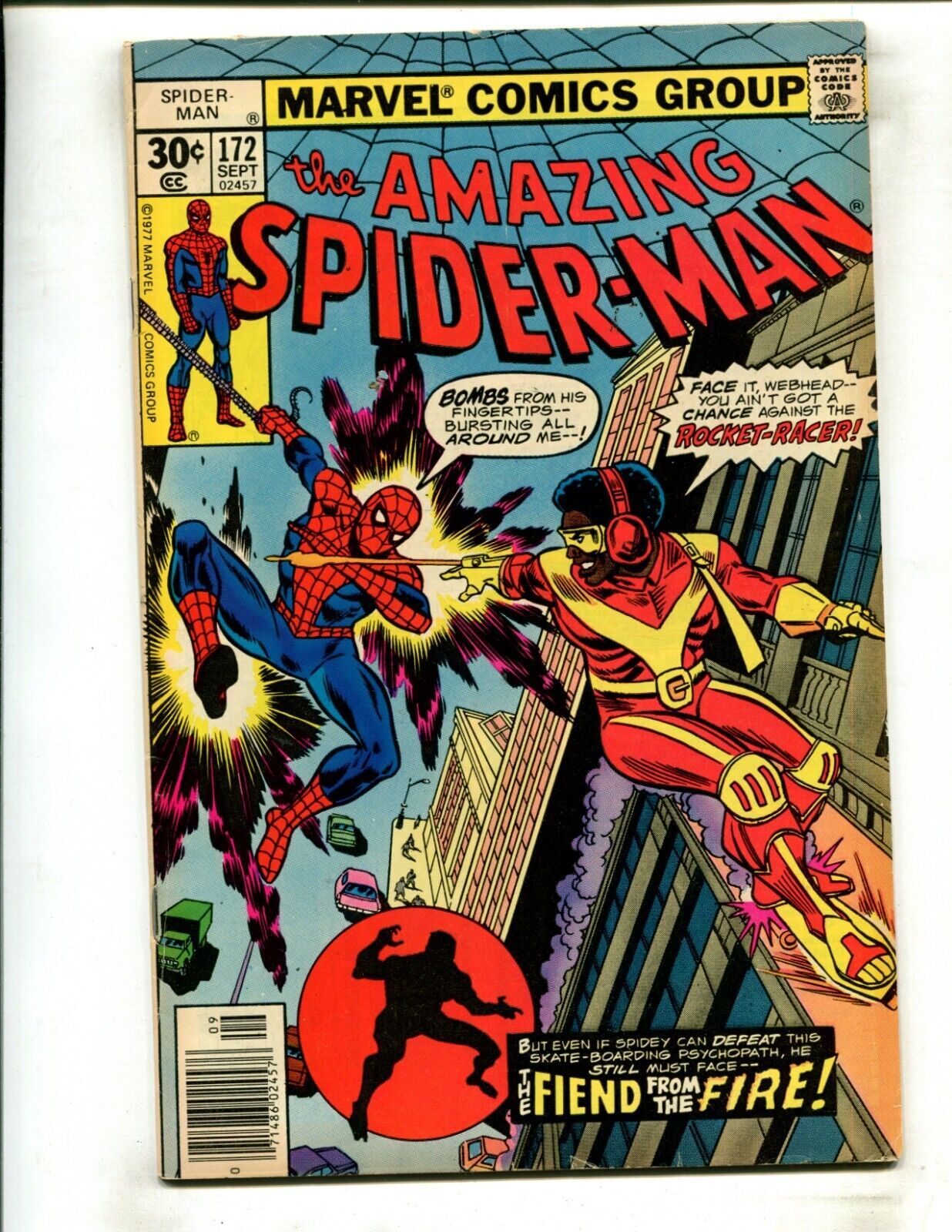 Amazing Spider-Man #172 (5.0) the Fiend From the Fire!! 1977 | Comic ...