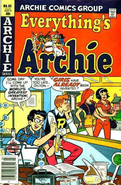 Everything's Archie #85 VG ; Archie | low grade comic July 1980 ...