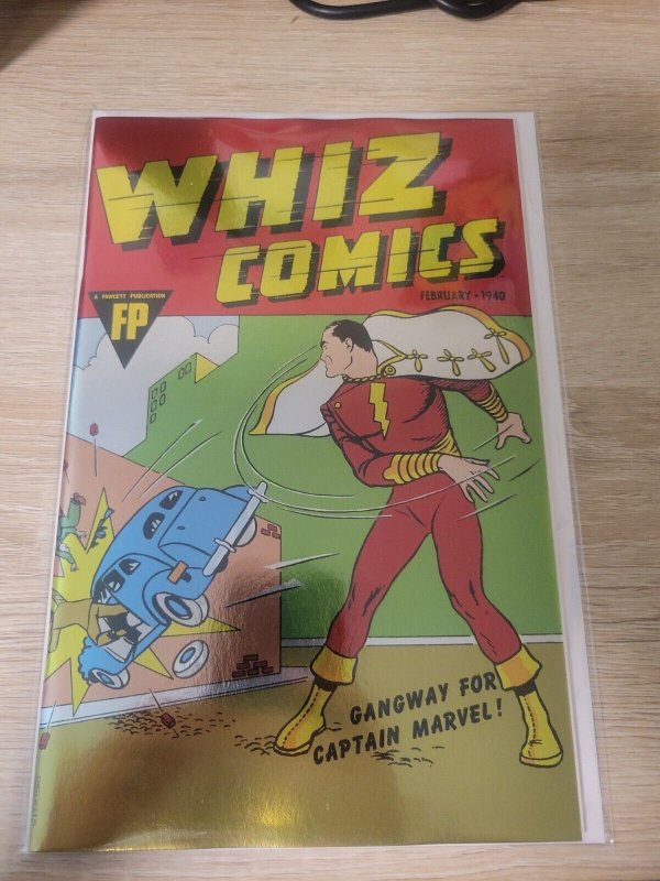 Whiz Comics #2 Megacon Foil 1st Captain Marvel / Shazam LTD 1k in Hand ...