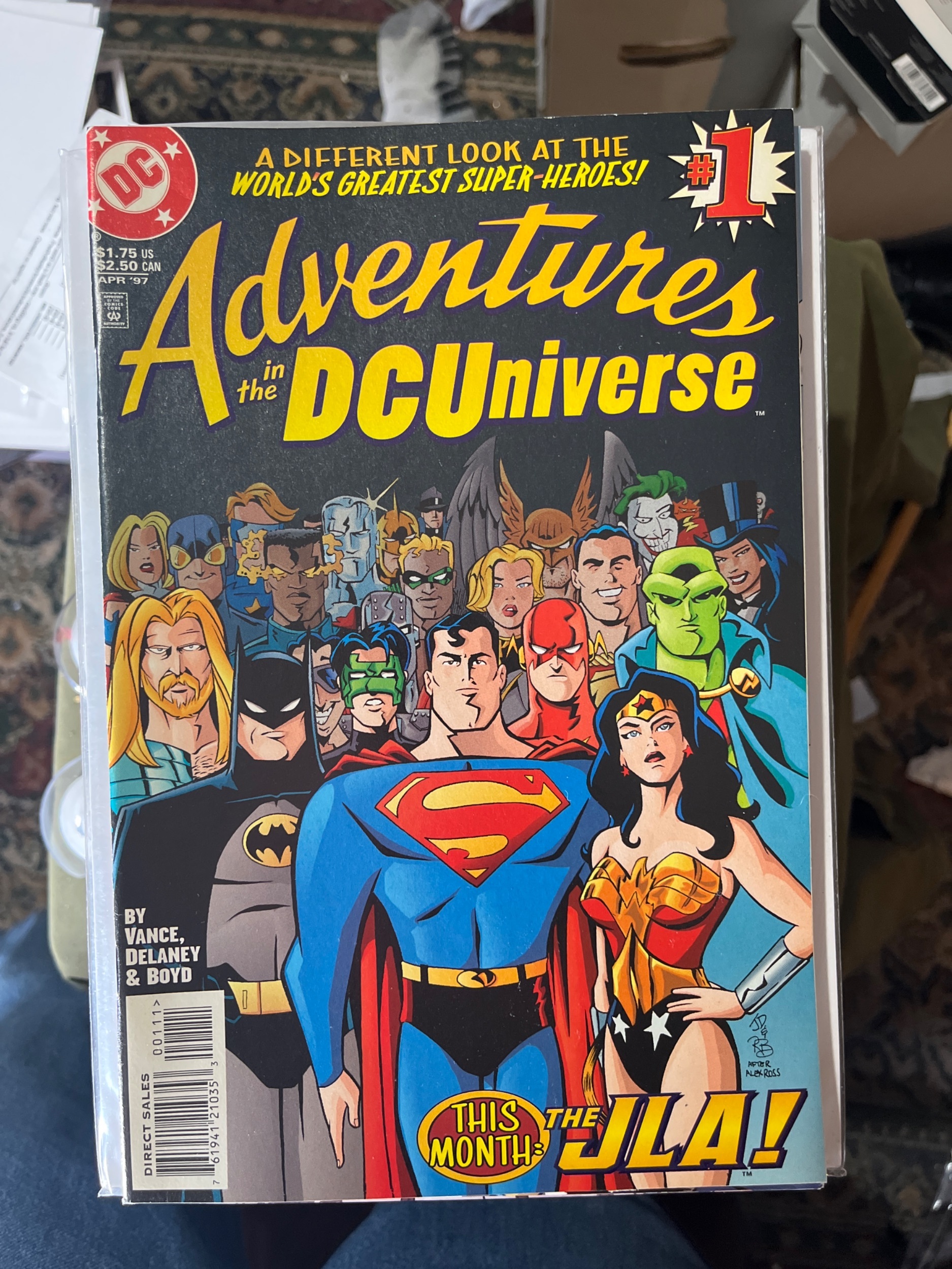 Adventures in the DC Universe #1 (1997) | Comic Books - Modern Age, DC ...