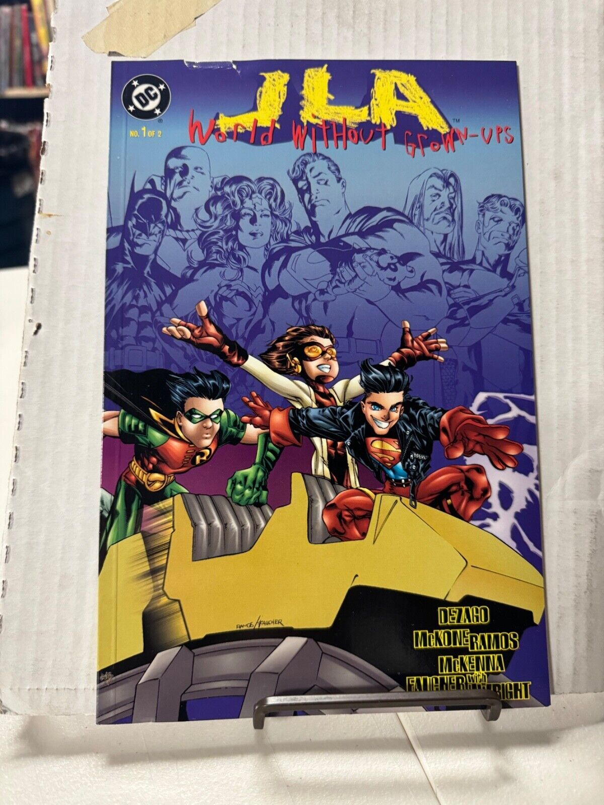 JLA World Without Grown-Ups #1,2 SET 1998 DC Young Justice - Humberto ...