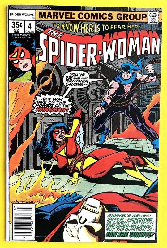 Spider-Woman 4 Hangman Brother Grimm (1978) B6 | Comic Books - Bronze ...