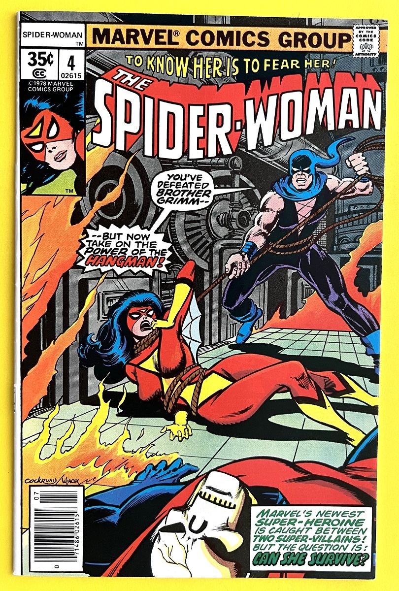Spider-Woman 4 Hangman Brother Grimm (1978) B6 | Comic Books - Bronze ...