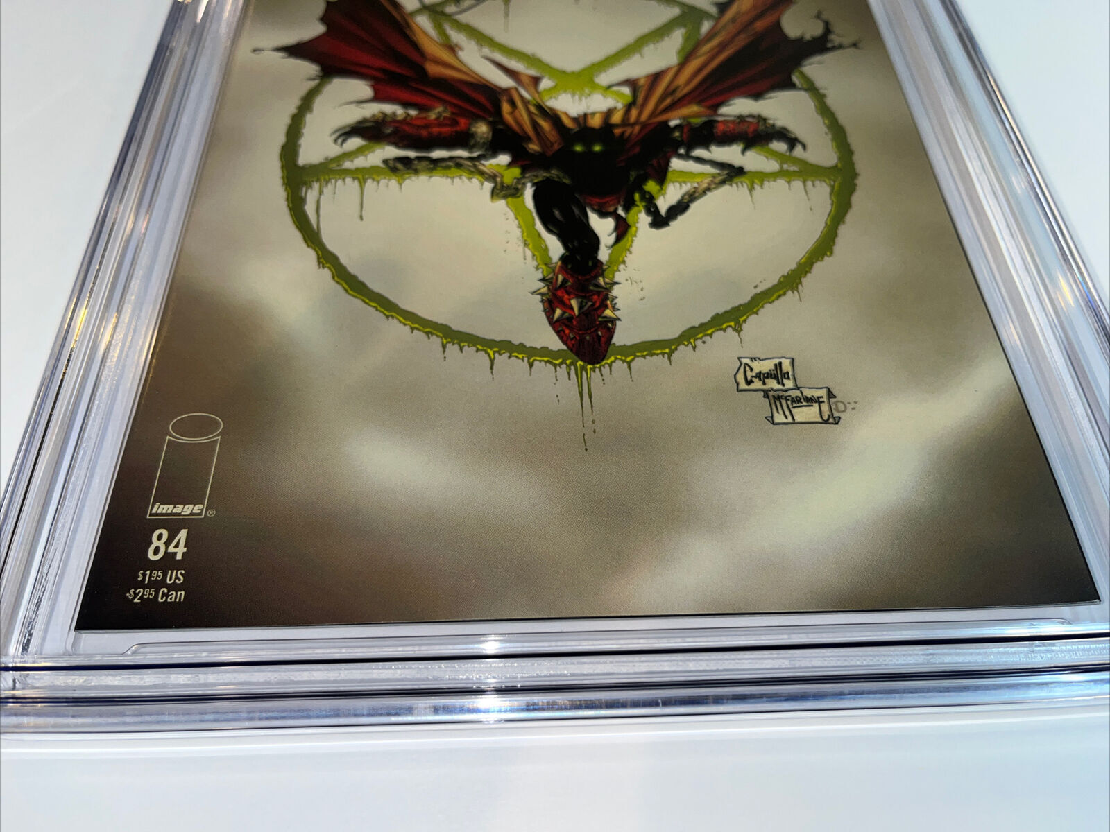 Spawn (1999) # 84 (CGC 9.6 SS WP) Signed Greg Capullo • Story Todd ...