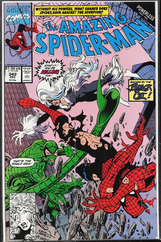 The Amazing Spider-Man #342 (1990) Spider-Man | Comic Books - Copper ...