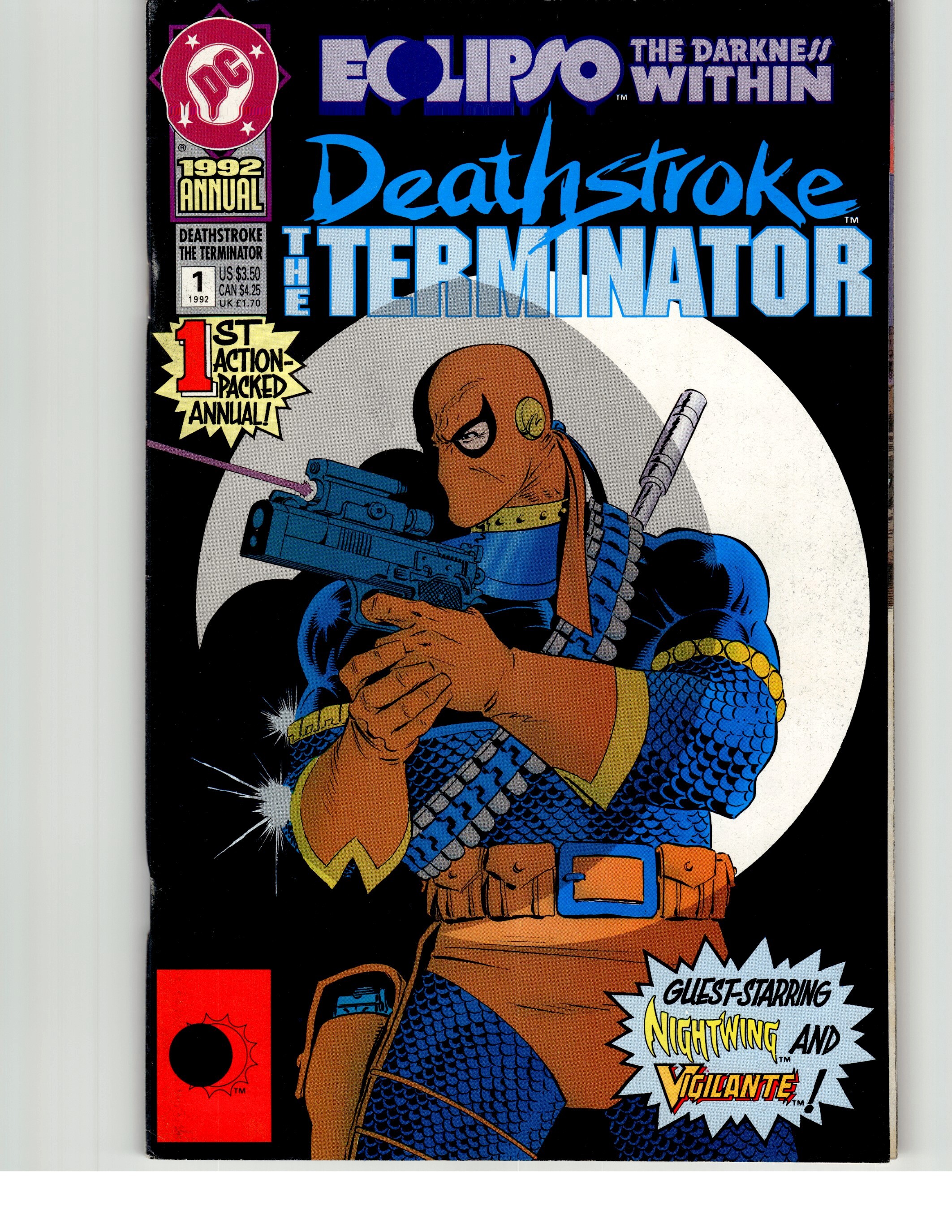 Deathstroke the Terminator Annual #1 (1992) Deathstroke | Comic Books ...