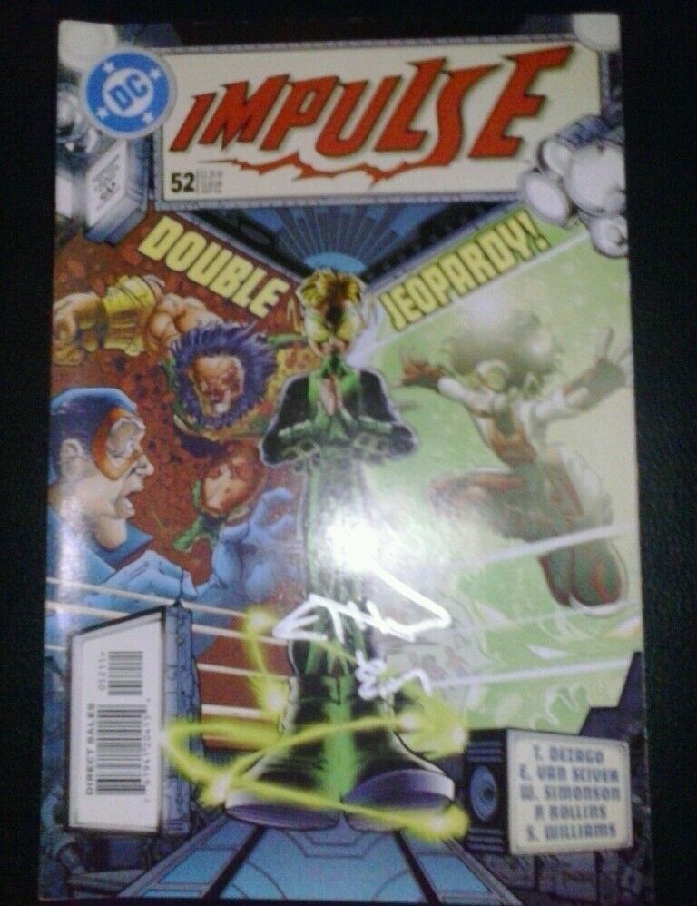 Impulse #52 Ethan Van Sciver convention signed DC Comics cool super ...