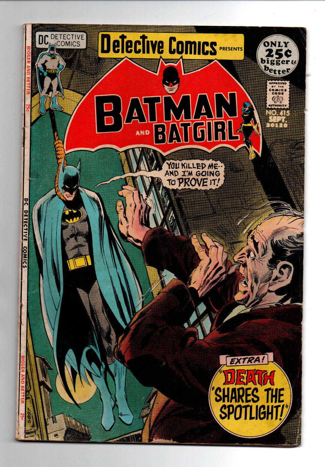 Detective Comics #415 - Batman - Batgirl - 1971 - VG | Comic Books ...