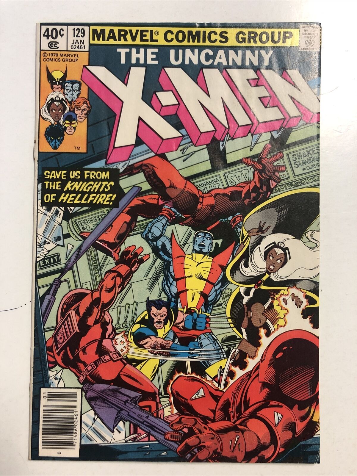 The Uncanny X-Men (1979) #129 (G) Marvel Comic | Staples Rusted | Comic ...