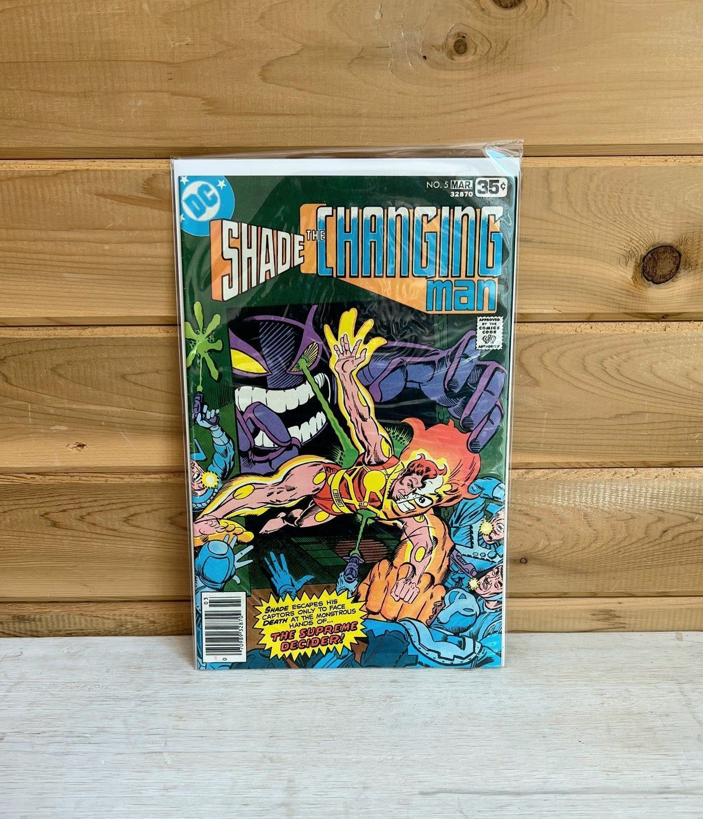 DC Comics Shade the Changing Man #5 Vintage 1978 | Comic Books - Bronze ...