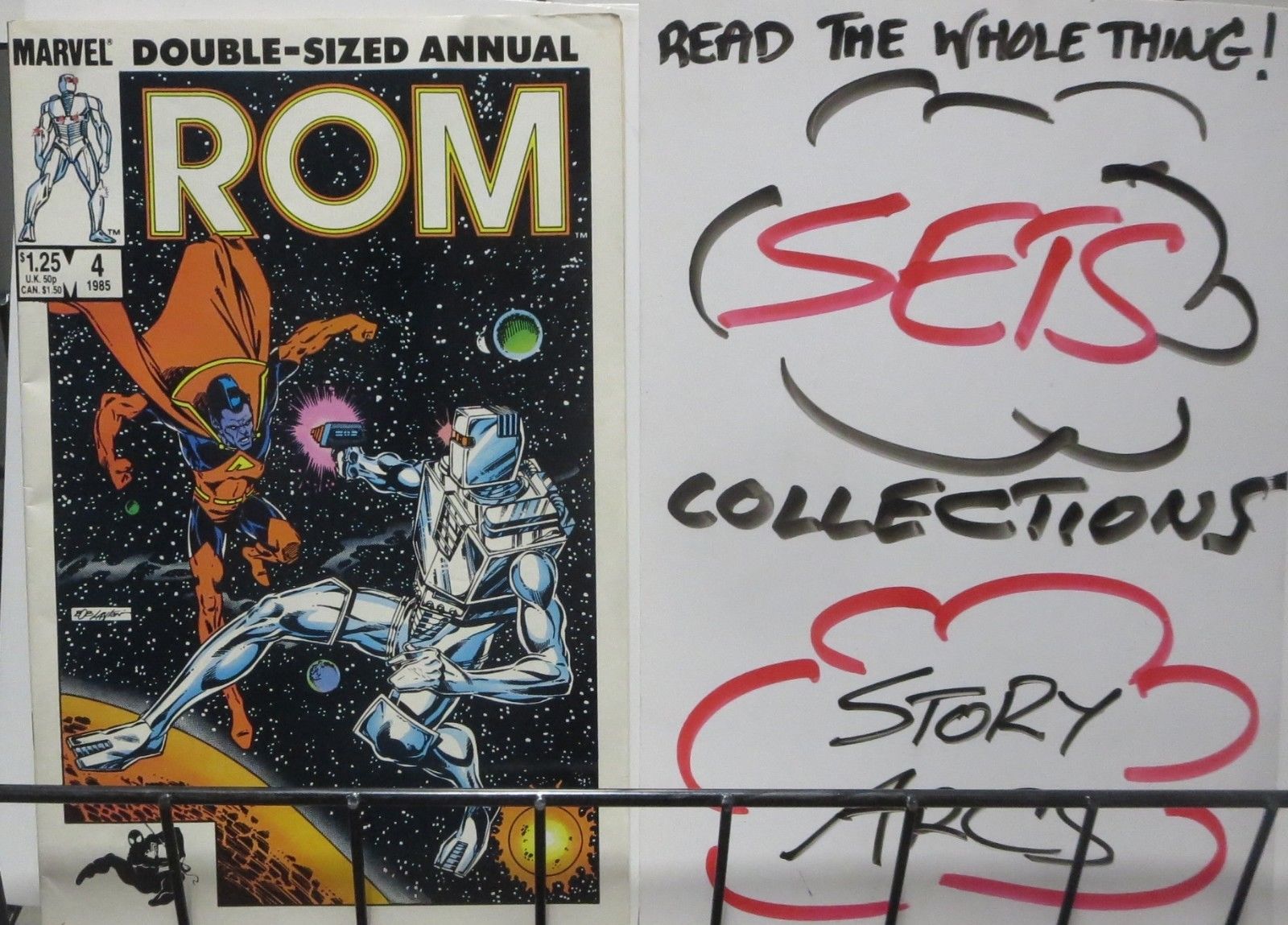 ROM SPACEKNIGHT MEGA-COLLECTION! 65 ISSUES! VG-F or better! Mantlo ...