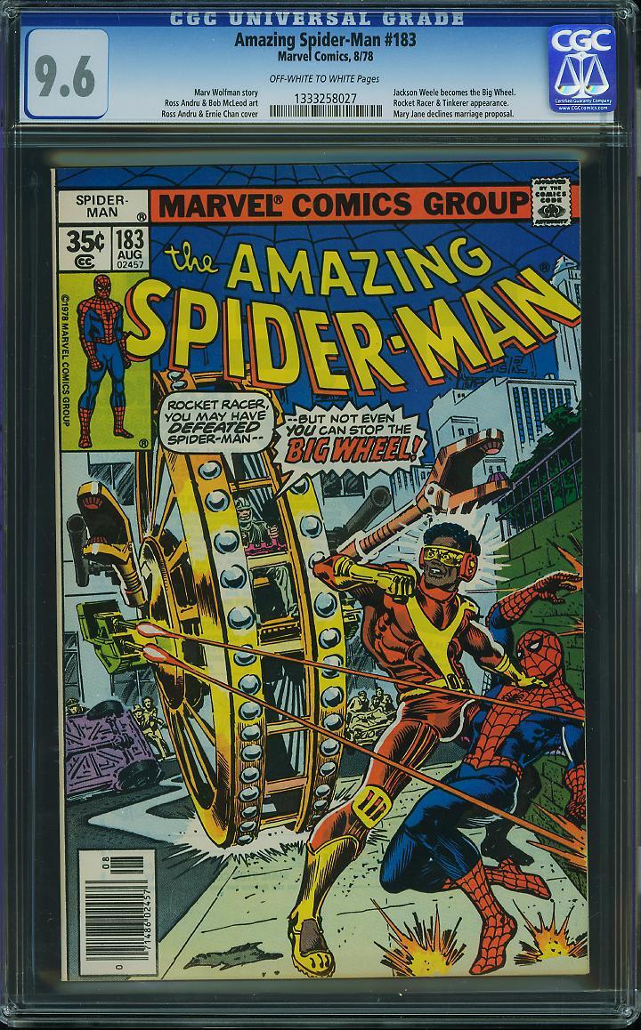 The Amazing Spider-Man #183 (1978) CGC 9.6 NM+ | Comic Books - Bronze ...