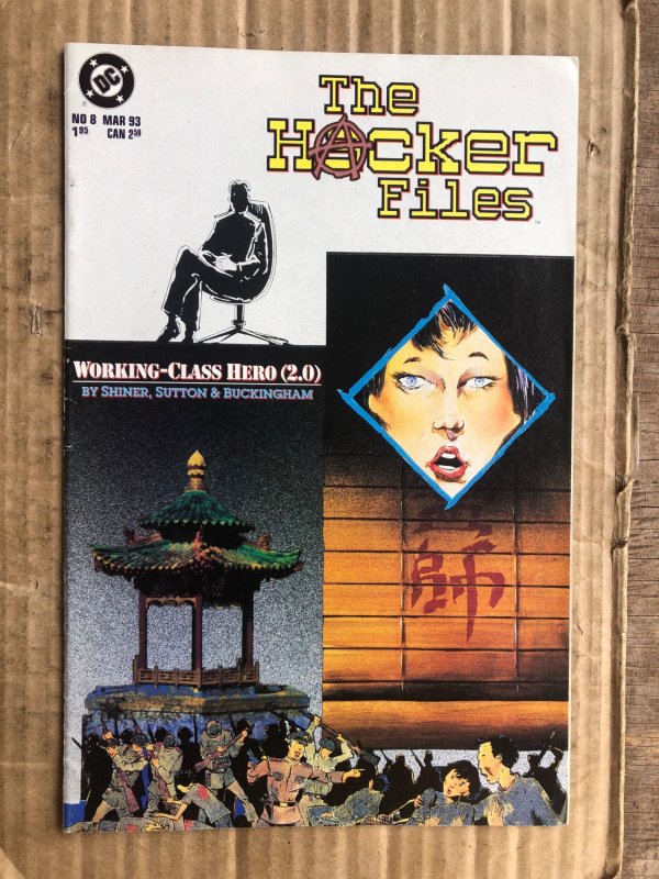 The Hacker Files #8 (1993) | Comic Books - Modern Age, DC Comics / HipComic