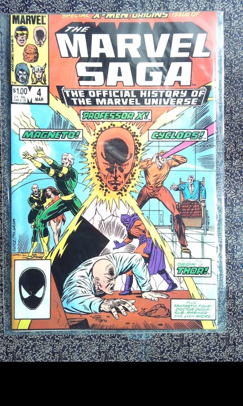 The Marvel Saga The Official History Of The Marvel Universe 4 1986
