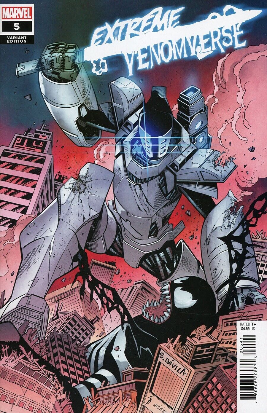 Extreme Venomverse #5 Cover B Davila Symbiote Cover Marvel 2023 EB143 ...
