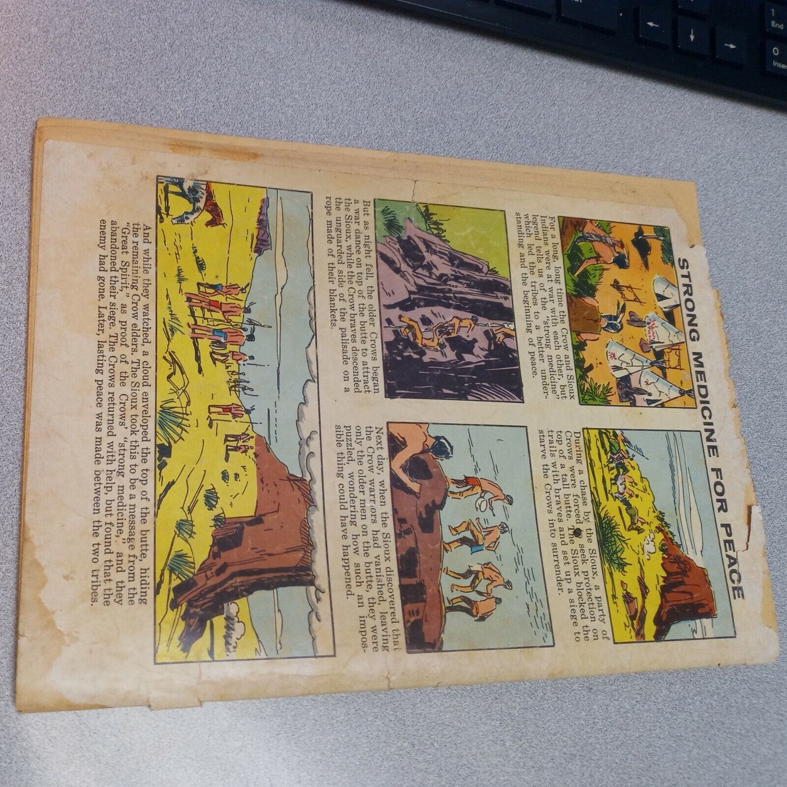 1959 Dell Four Color Comics # 1056 Yellowstone Kelly Movie Adaptation ...