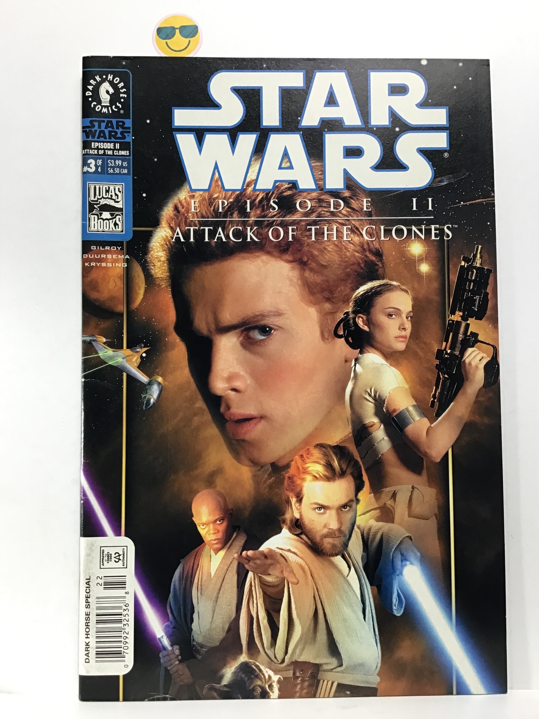 Star Wars: Episode II - Attack of the Clones #3 Variant Cover (2002 ...