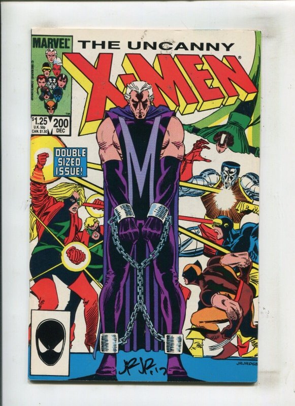 Uncanny X-Men #200 (8.0) Signed Jrjr!! 1985 | Comic Books - Copper Age ...
