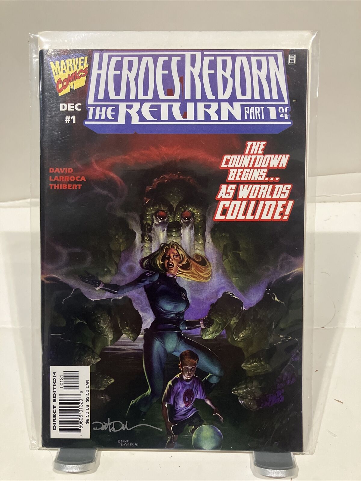 Heroes Reborn The Return #1 Comic Zone Exclusive variant signed 1412/ ...