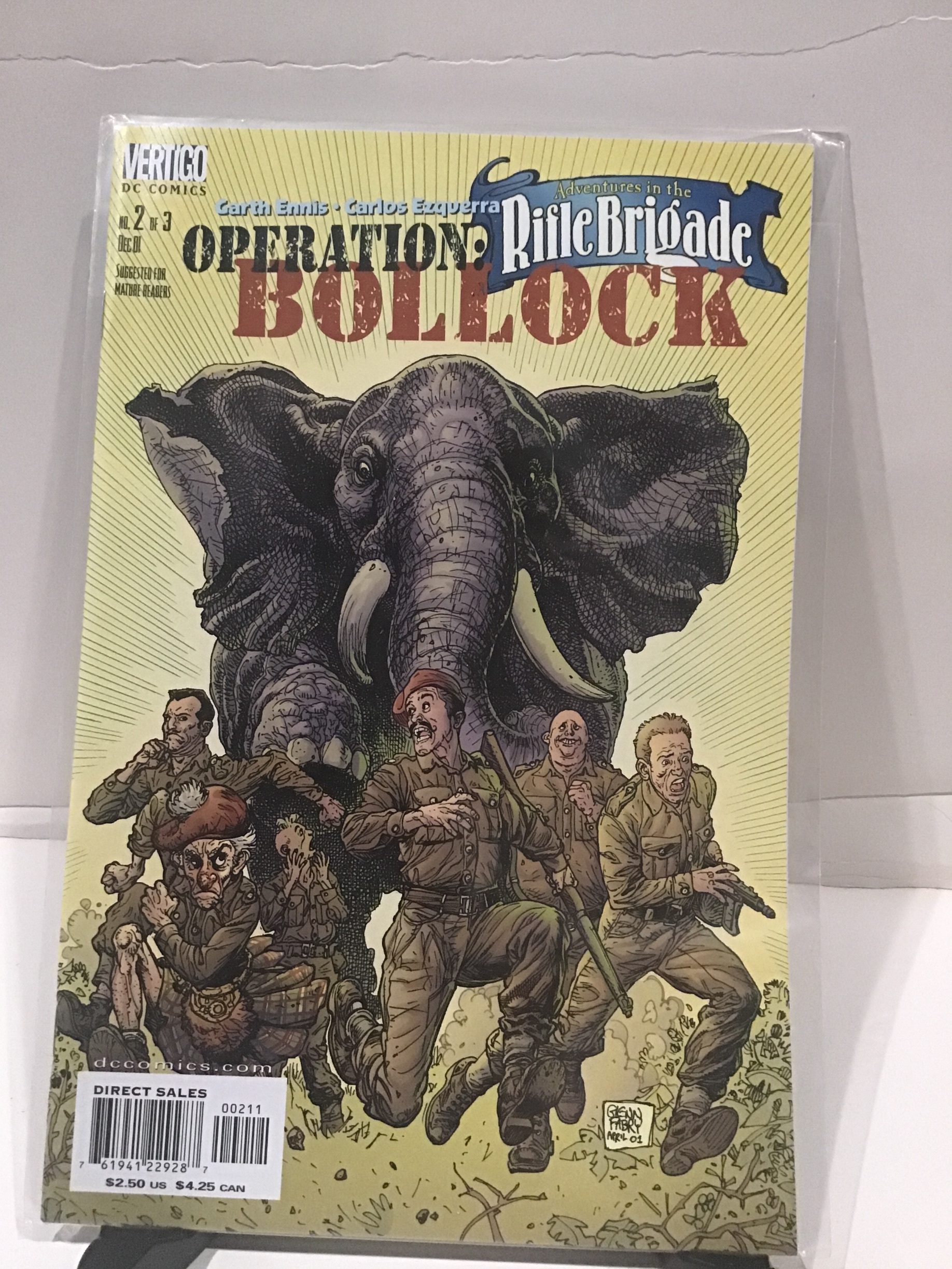 Adventures in the Rifle Brigade: Operation Bollock #2 (2001) | Comic ...