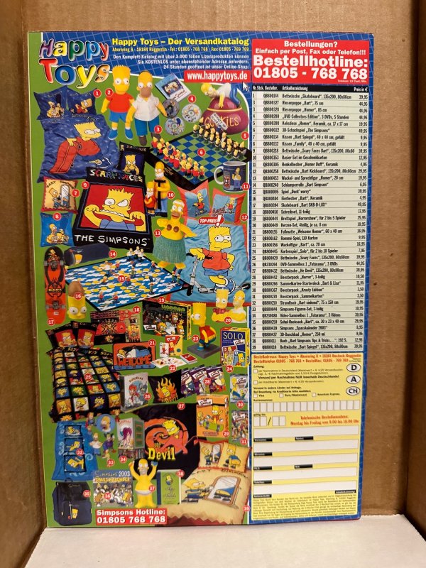 Futurama #8 VF/NM HTF GERMAN VARIANT Comic Bongo Group Bender as ...